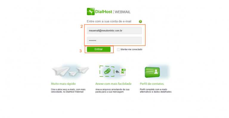 Como acessar meu email pelo webmail - Central de Ajuda DialHost